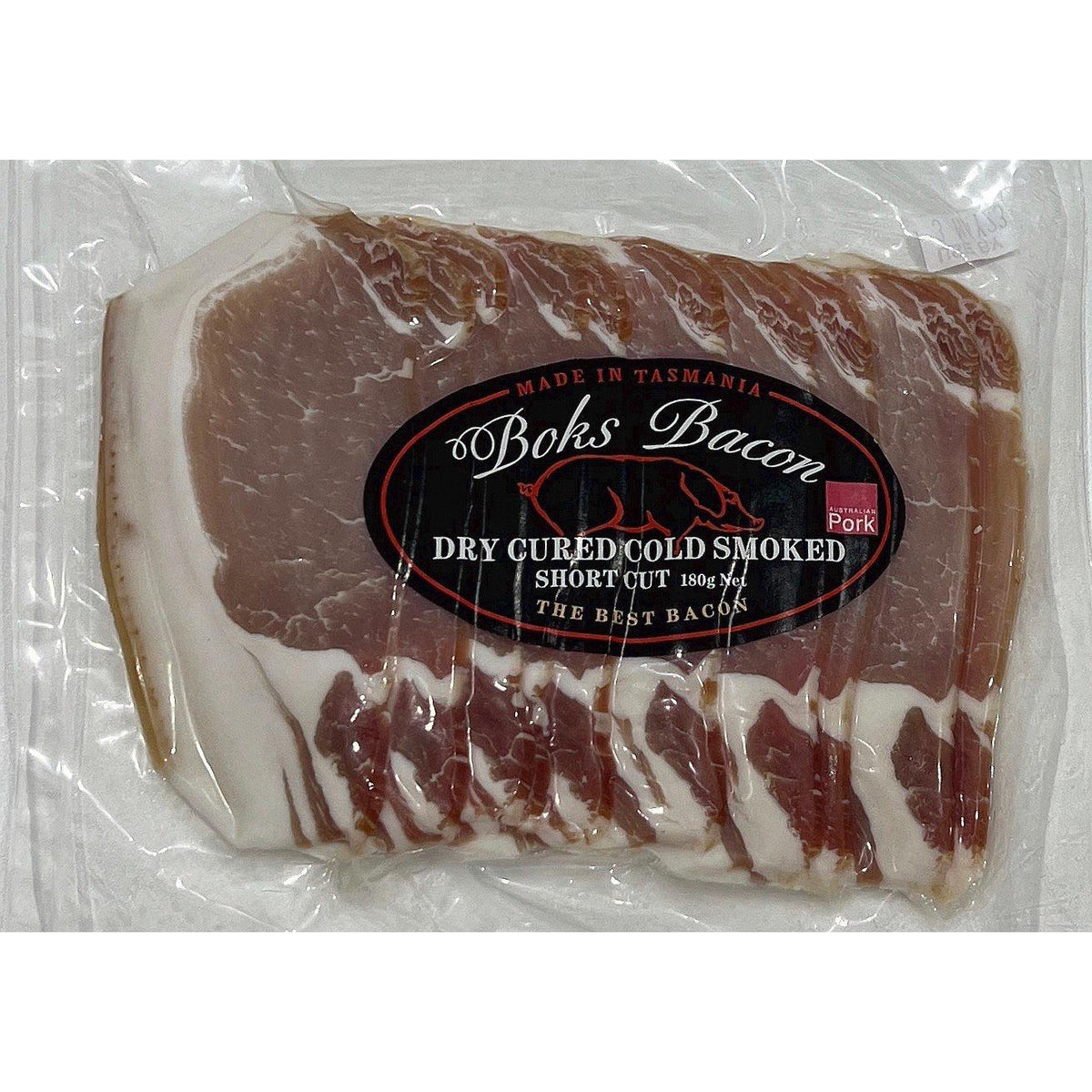 Boks Bacon Short Cut Bacon 180g – Unique Wholefood