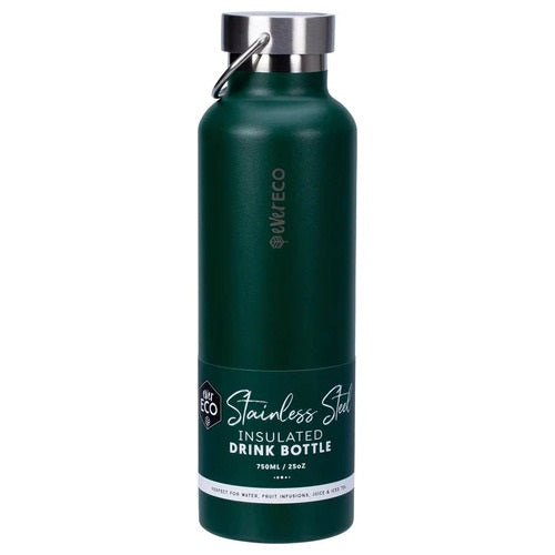 Ever Eco Insulated Drink Bottle Forest 750ml – Unique Wholefood