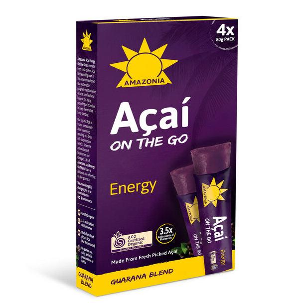 Amazonia Acai Energy 80g – Unique Wholefood