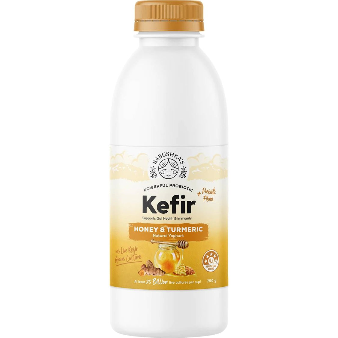 Babushka's Kefir Honey Turmeric 750g – Unique Wholefood
