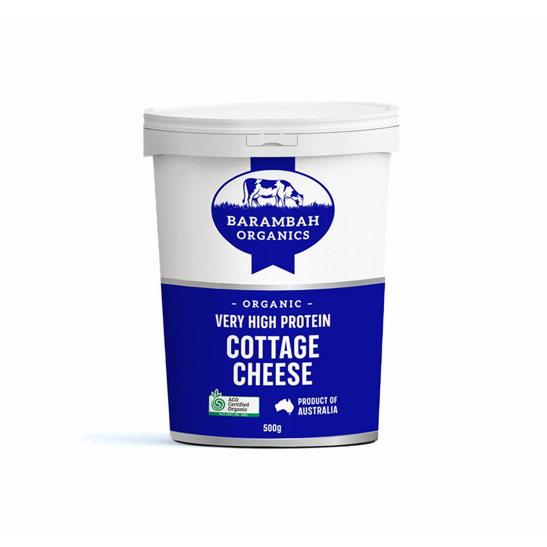 Barambah Organic Cottage Cheese 500g – Unique Wholefood