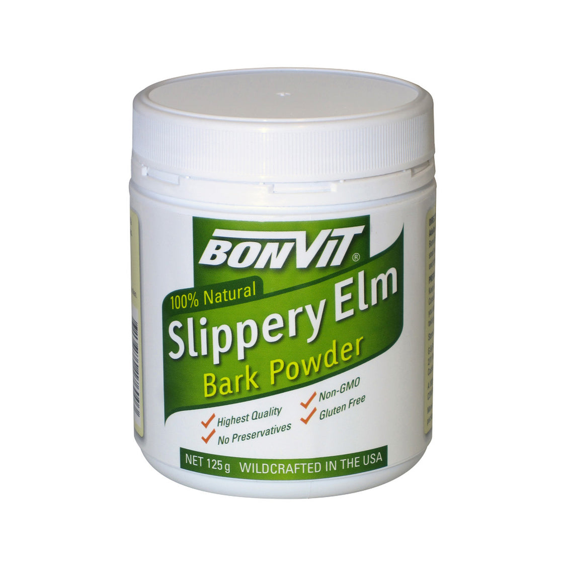 Bonvit Slippery Elm Bark Powder 125g – Unique Wholefood
