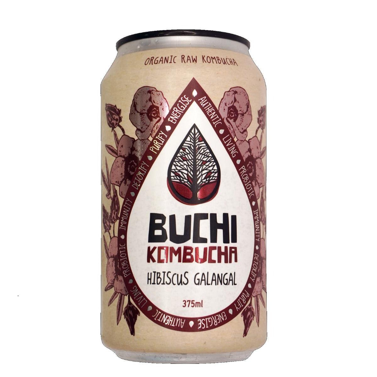 Buchi Kombucha Hibiscus 375ml – Unique Wholefood