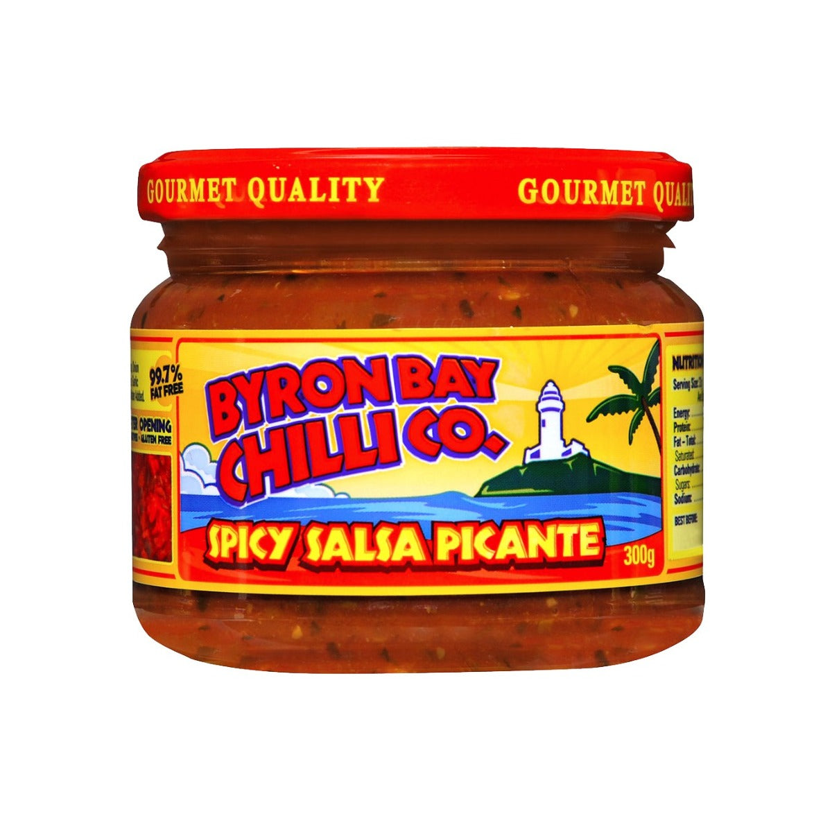 Byron Bay Chilli Co Spicy Salsa Picante 300g – Unique Wholefood