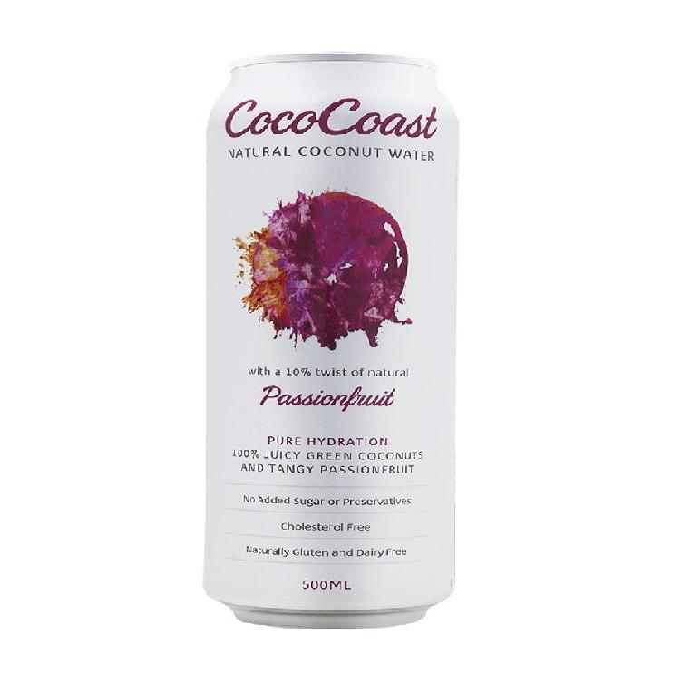 Cococoast Passionfruit Coconut Water 500ml – Unique Wholefood