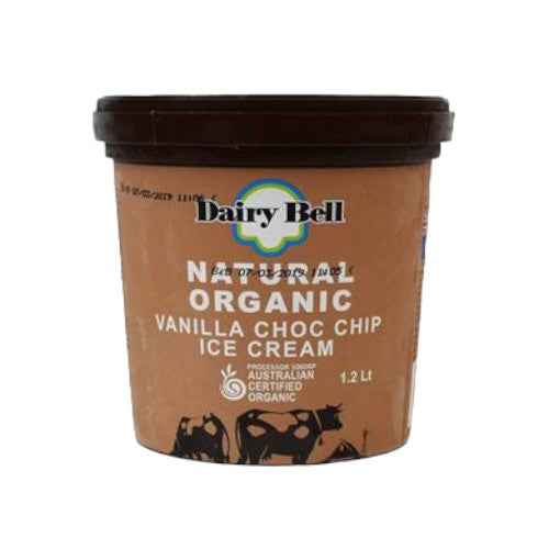 Dairy Bell Vanilla Chocolate Chip Ice Cream 1L – Unique Wholefood