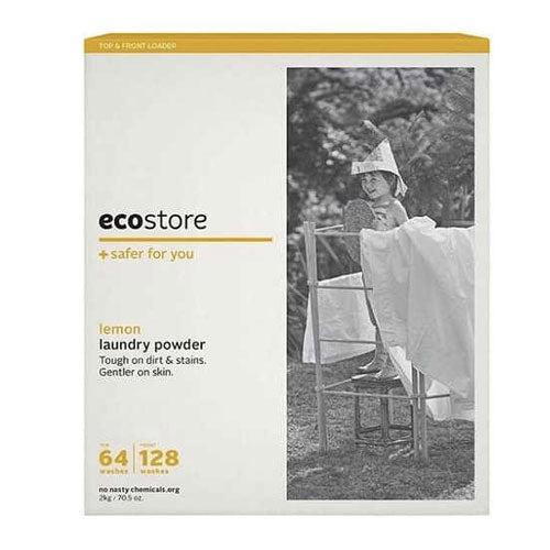 Ecostore Laundry Powder Lemon 1Kg – Unique Wholefood
