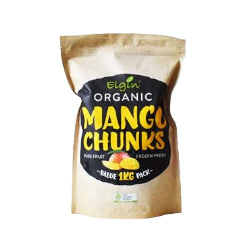 Elgin Organic Mango Chunks 1Kg – Unique Wholefood