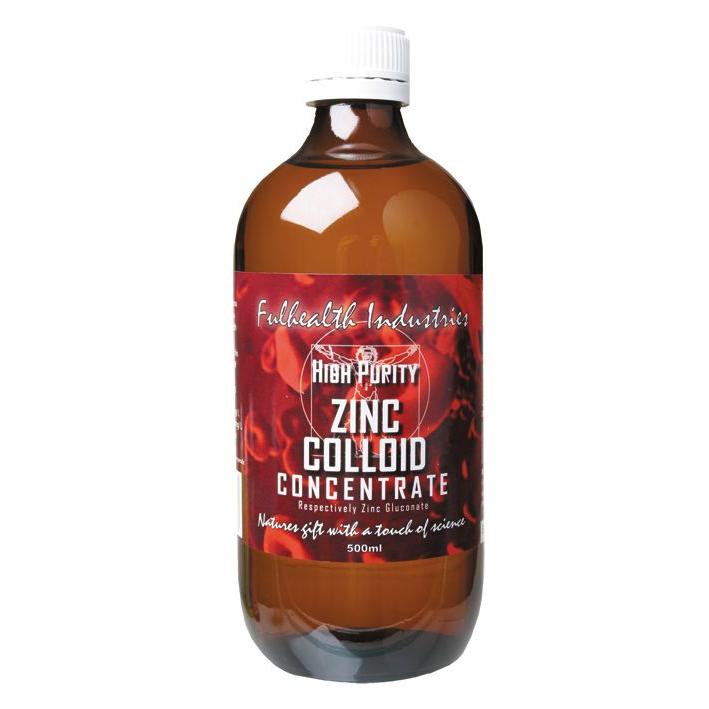 Fulhealth Zinc Colloid Concentrate 500ml – Unique Wholefood