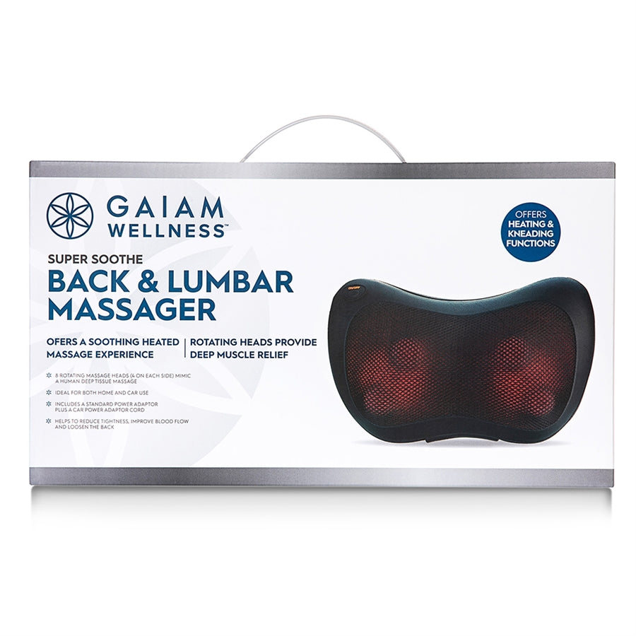 Gaiam Back & Lumbar Massager – Unique Wholefood