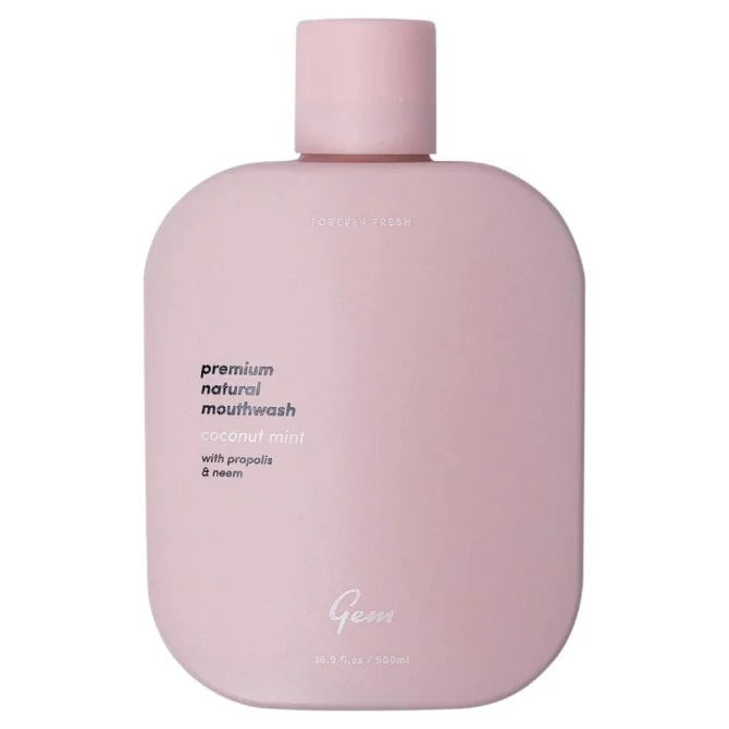 Gem Mouthwash Coconut Mint 500ml – Unique Wholefood