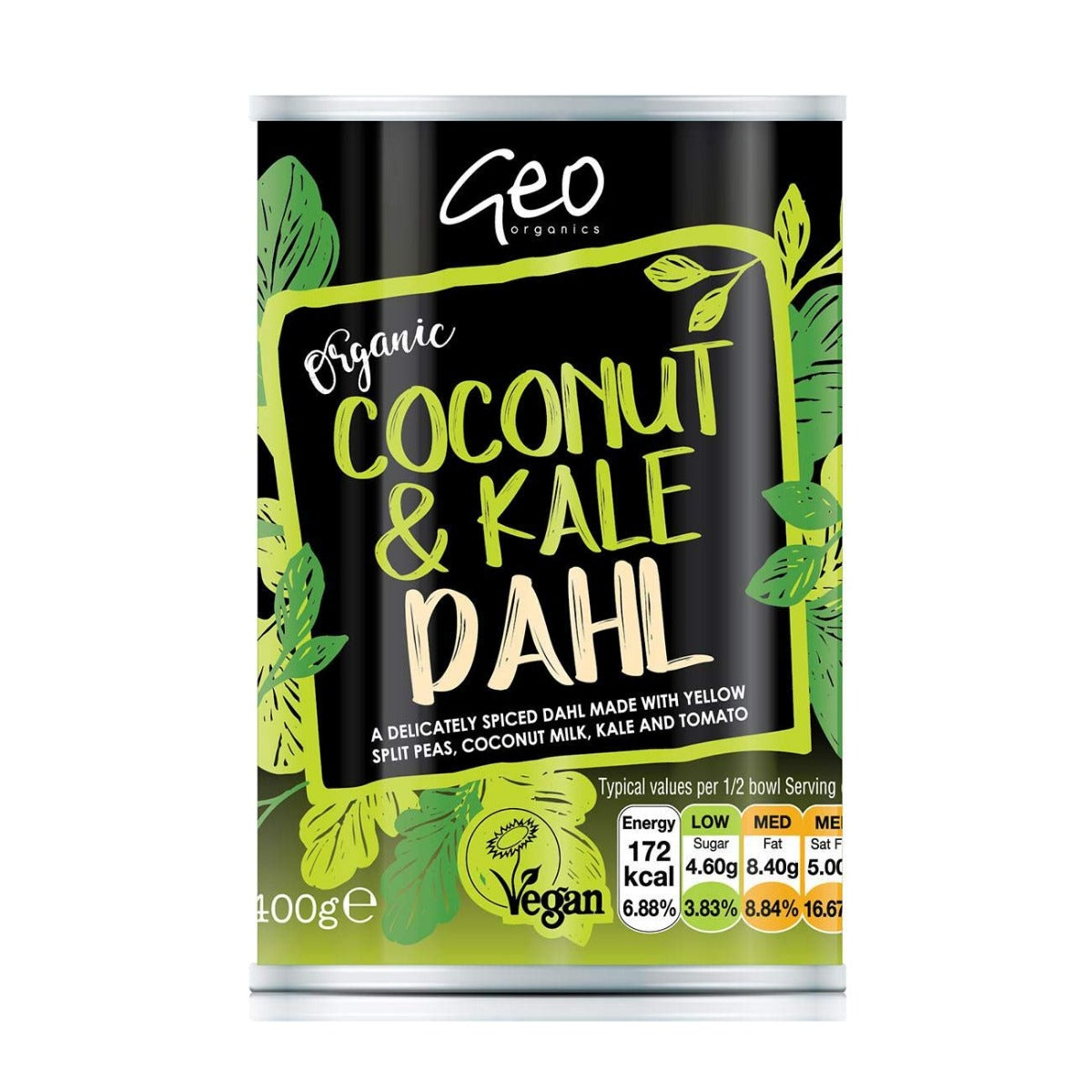 Geo Organics Coconut Kale Dahl 400g – Unique Wholefood