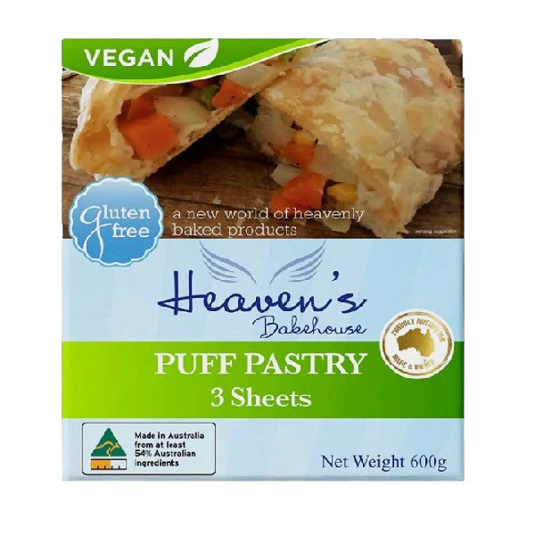 Heaven's Bakehouse Puff Pastry 600g – Unique Wholefood