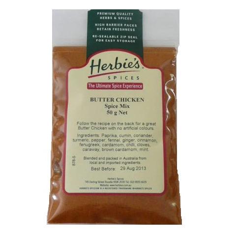 Herbies Butter Chicken 50g – Unique Wholefood