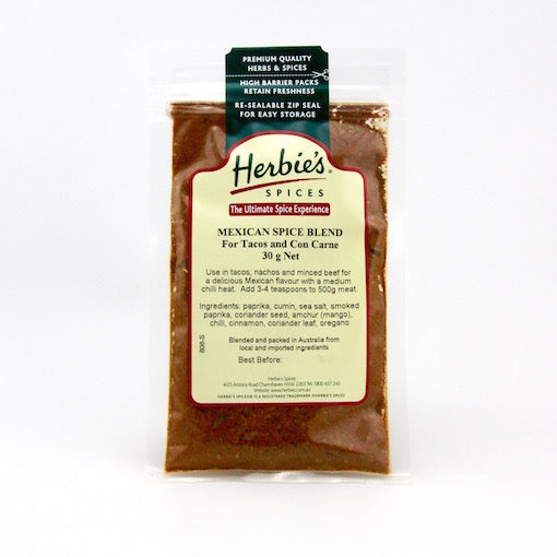 Herbies Mexican Blend 30G – Unique Wholefood
