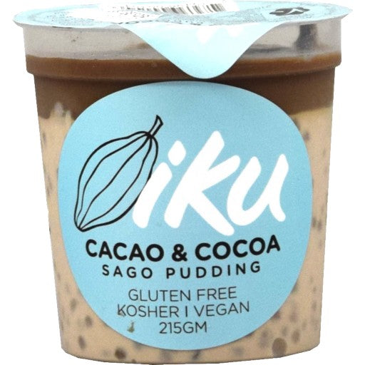 IKU Sago Pudding Cacao 220g – Unique Wholefood