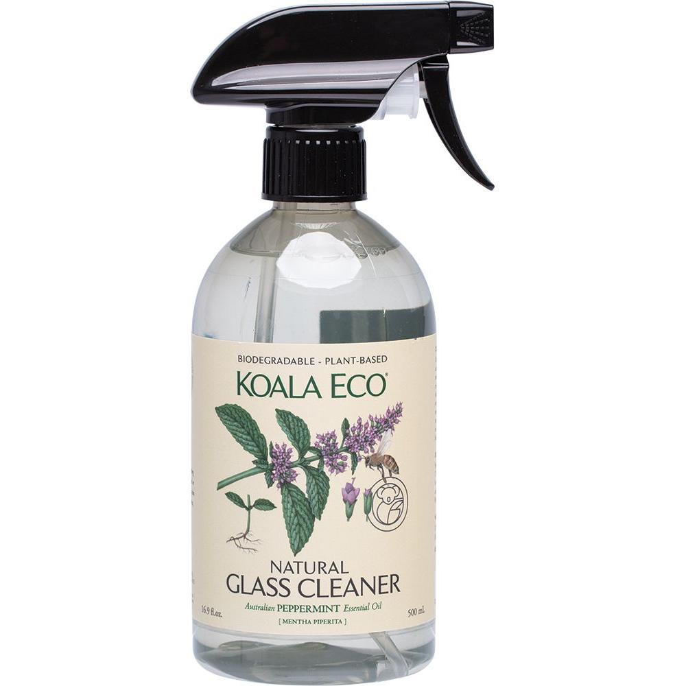 Koala Eco Glass Cleaner Peppermint Oil 500ml – Unique Wholefood