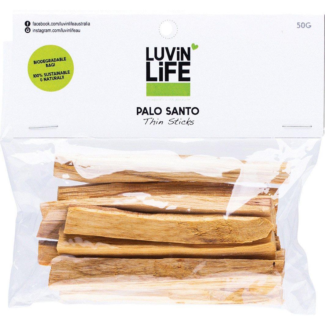 Luvin Life Life Palo Santo Thin Sticks 50g – Unique Wholefood