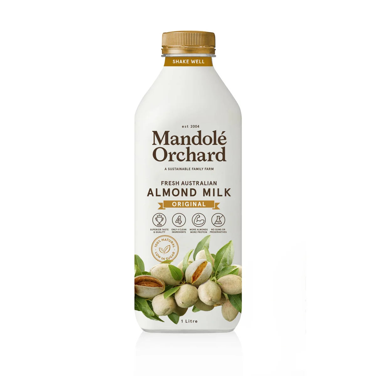 Mandole Almond Milk Original 1L – Unique Wholefood