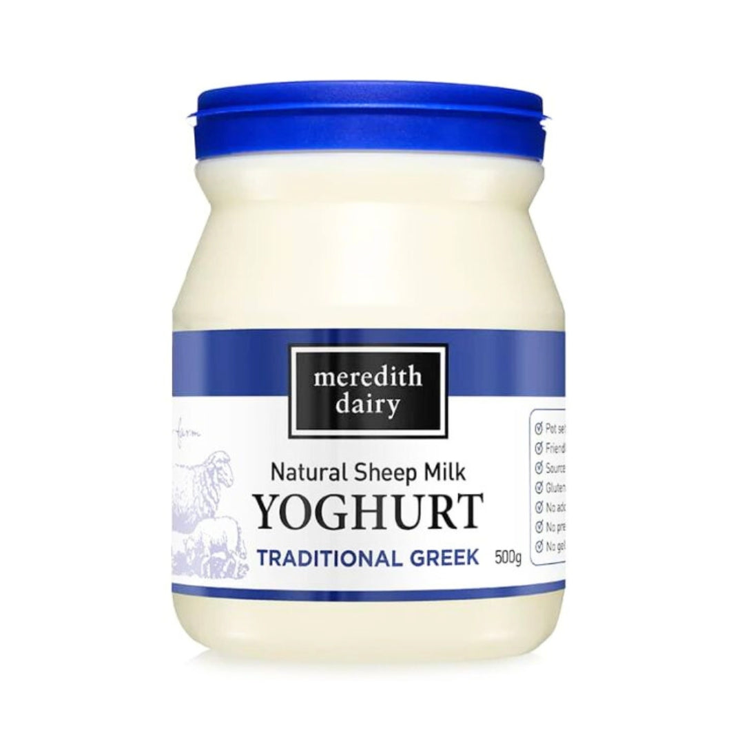 Meredith Dairy Natural Sheep Milk Yoghurt Traditional Greek 500g ...