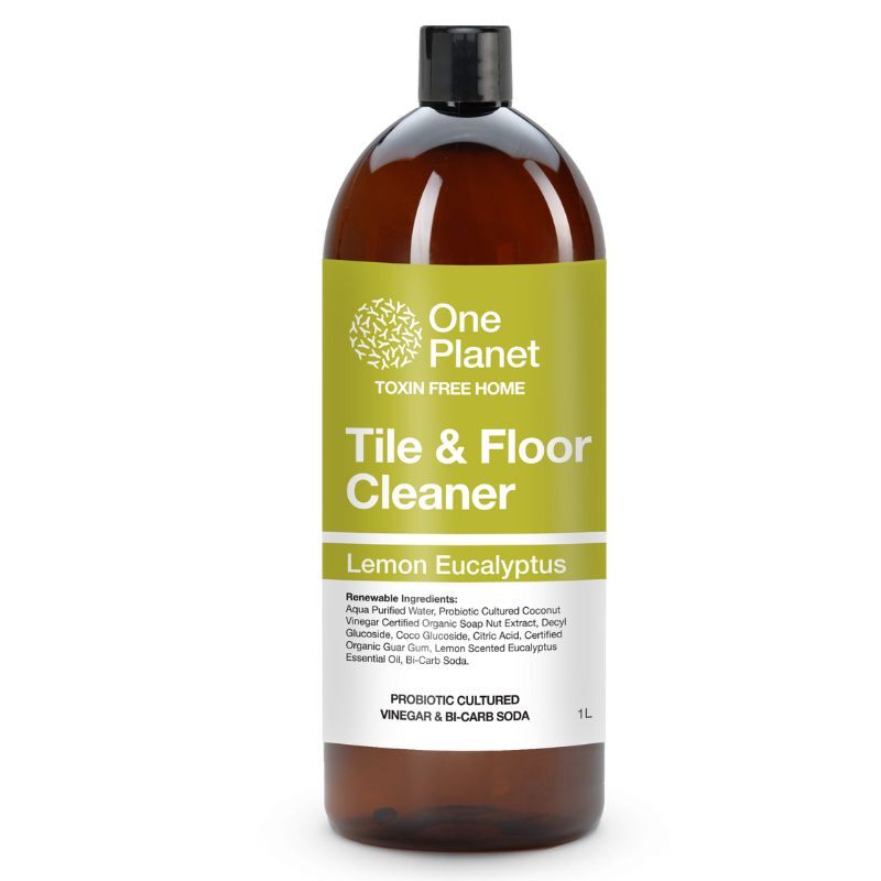 One Planet Tile & Floor Cleaner Lemon Eucalyptus 1L – Unique Wholefood