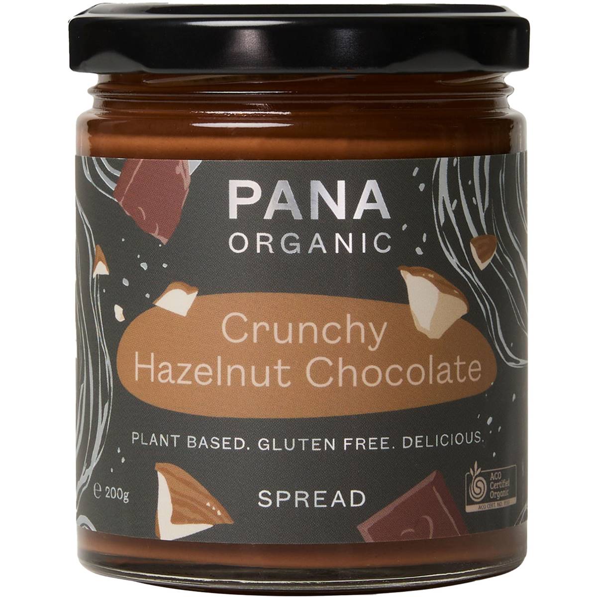 Pana Organic Pana Crunch Hazel Choc Spread 200g – Unique Wholefood