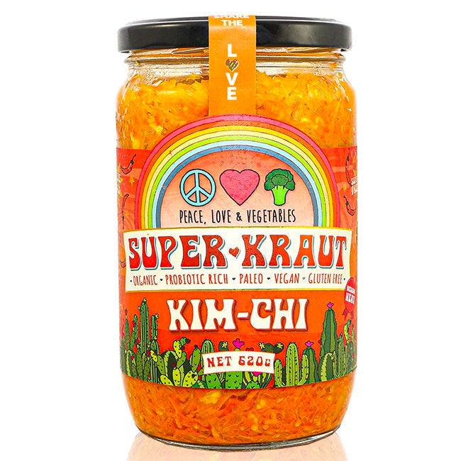 Peace Love Vegetables Kim Chi Superkraut 620g – Unique Wholefood