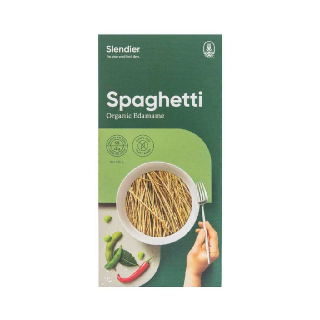 Slendier Edamame Beans Spaghetti 200g – Unique Wholefood