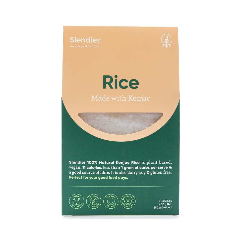 Slendier Rice Style 400g – Unique Wholefood