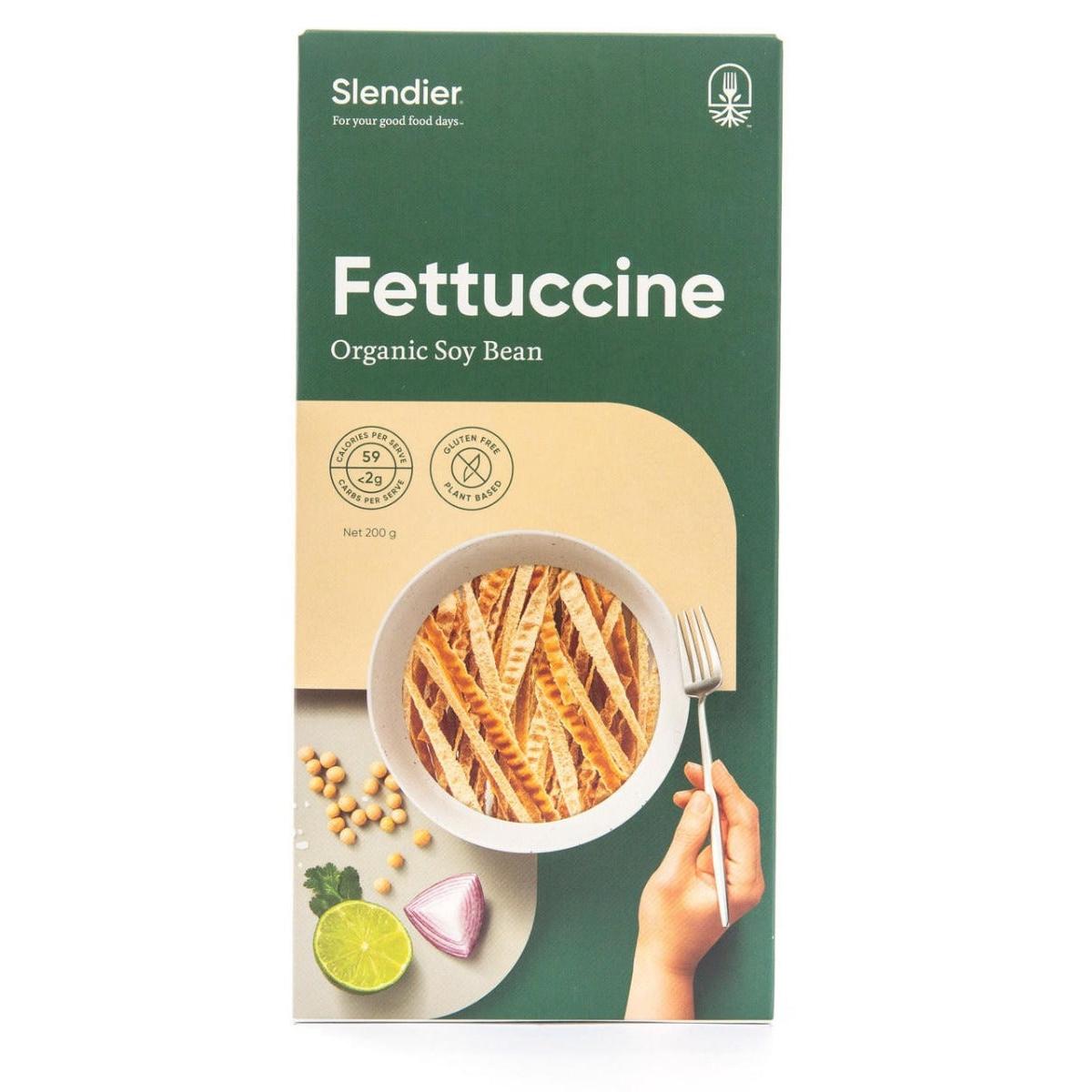 Slendier Soy Beans Fettuccine 200g – Unique Wholefood