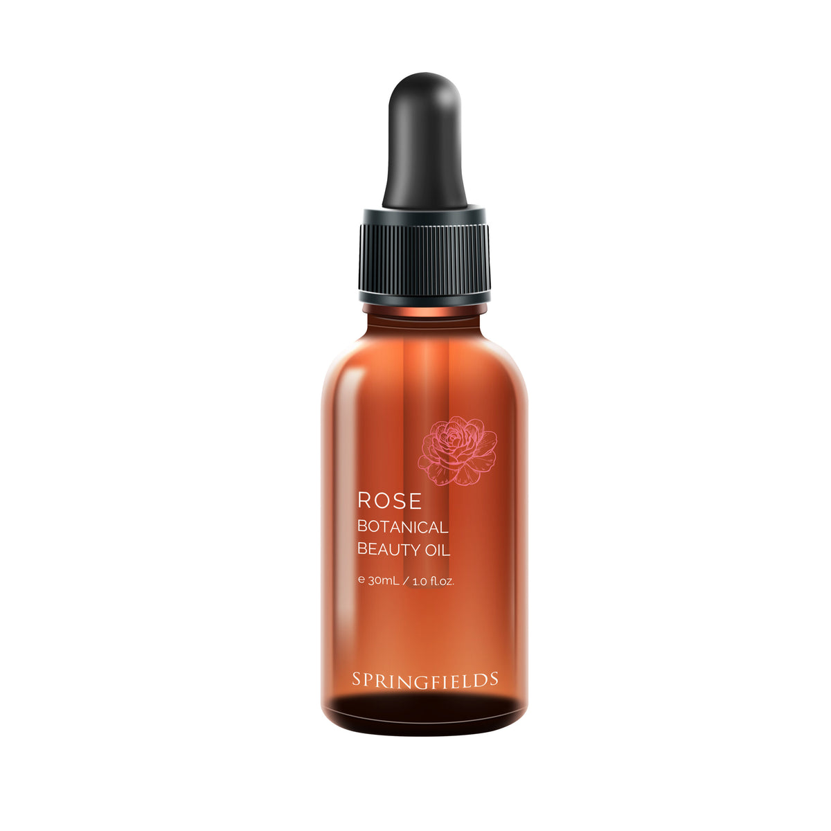 Springfields Rose Botanical Face Oil 30ml – Unique Wholefood