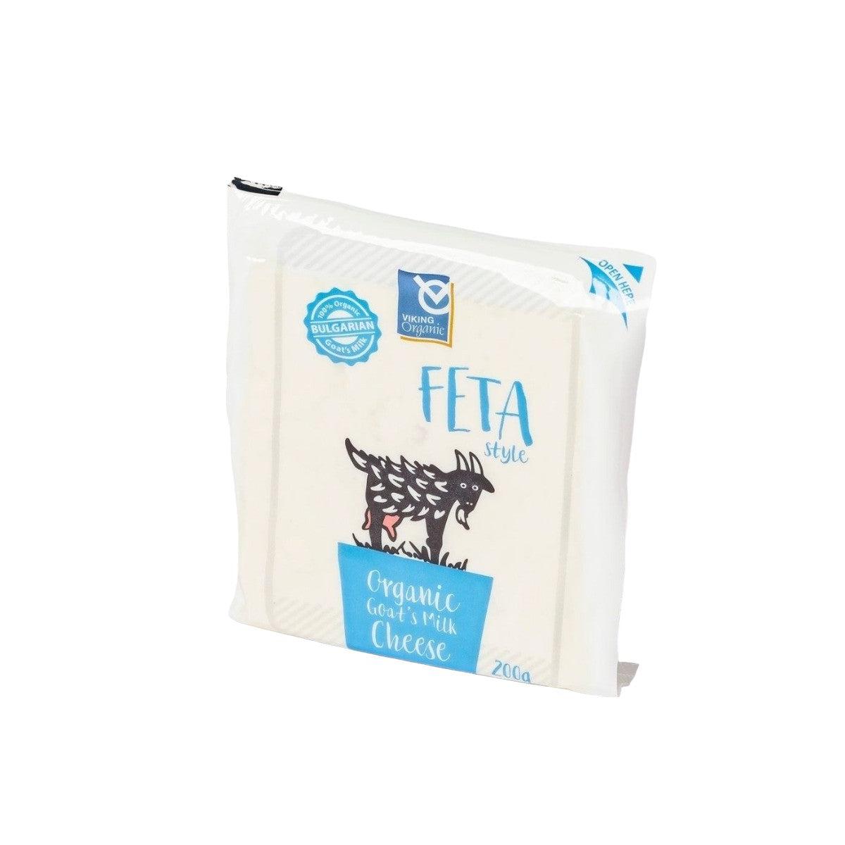 Viking Organic Goat Feta Cheese 200g – Unique Wholefood