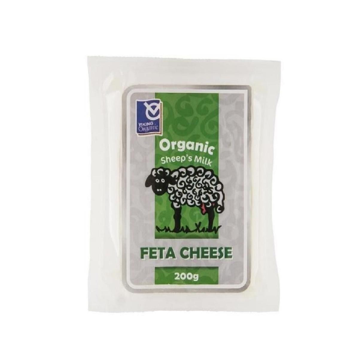 Viking Organic Sheep Feta Cheese 200g – Unique Wholefood