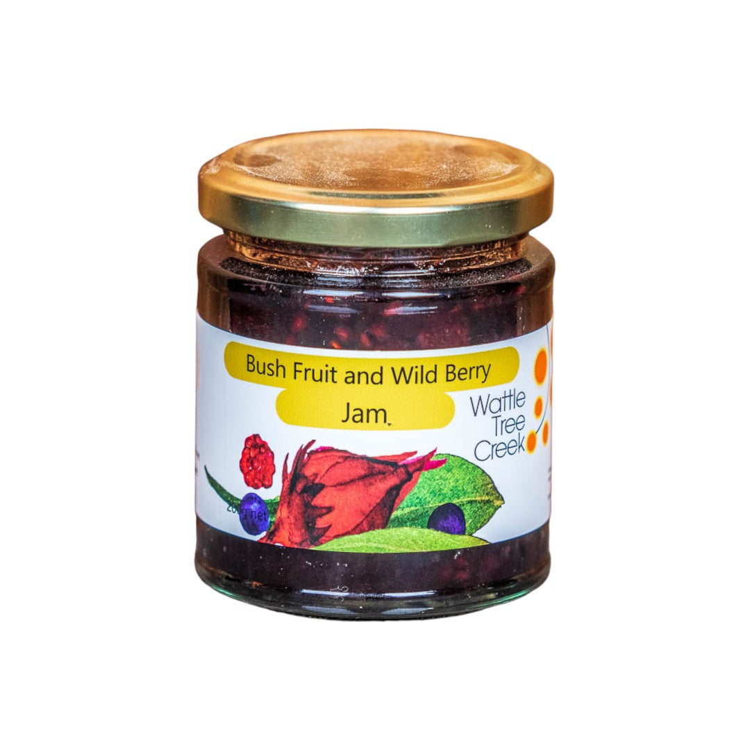 Wattle Tree Creek Bushfruit Berry Jam200g – Unique Wholefood