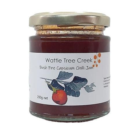 Wattle Tree Creek Capsicum Chilli Jam 200g – Unique Wholefood